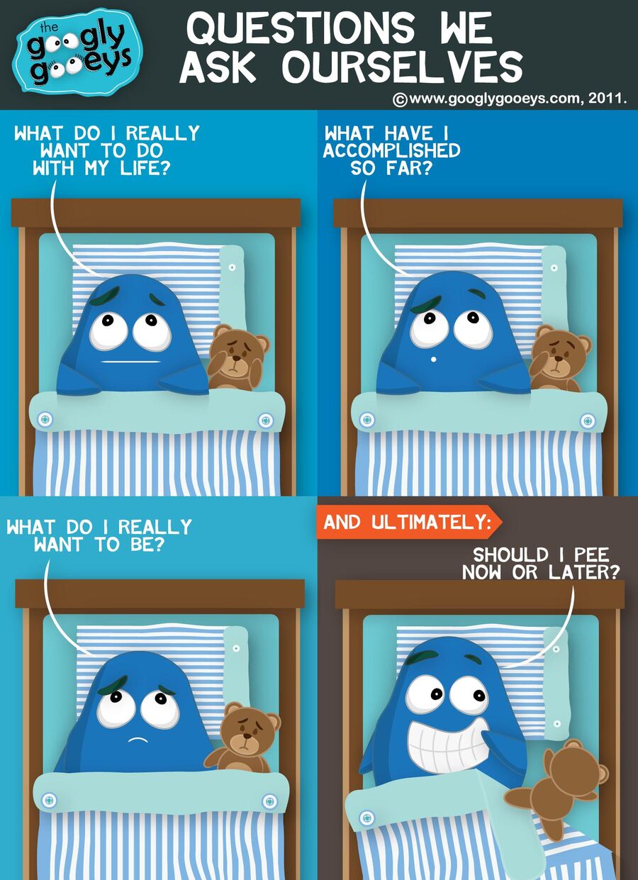 Questions We Ask Ourselves - by the Googly Gooeys Questions We Ask Ourselves - by the Googly Gooeys